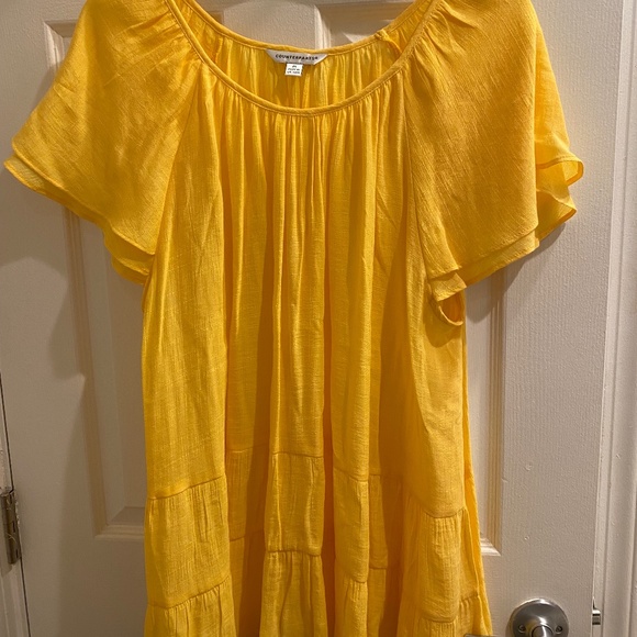 Counterparts | Tops | Yellow Summer Top 22w By Counterparts | Poshmark